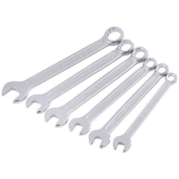 04212 Elora Midget Metric Combination Spanner Set 6 Piece