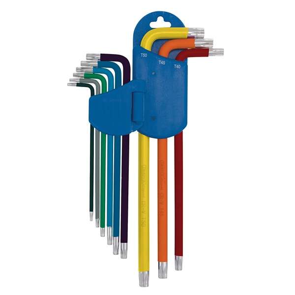 04926 TX-STAR® Metric Arm Key Set Colour Coded 9 Piece
