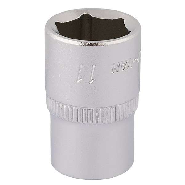 11100 | Draper Elora Hexagon Socket 1/4" Square Drive 11mm