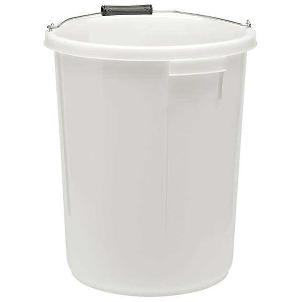 12100 | Draper Tools Plasterer's Mixing Bucket 25L White