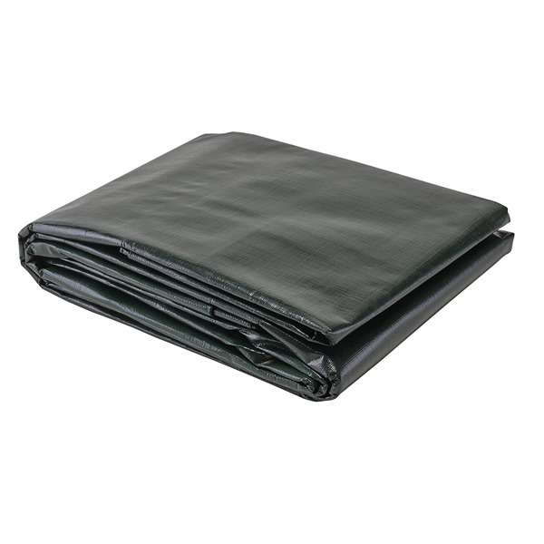 13488 Draper Heavy-Duty Polyethylene Tarpaulin 4 x 6m Green