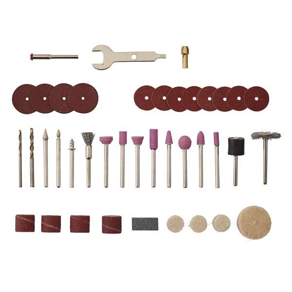 13540 | Draper Rotary Multi-Tool Accessory Set (40 Piece)