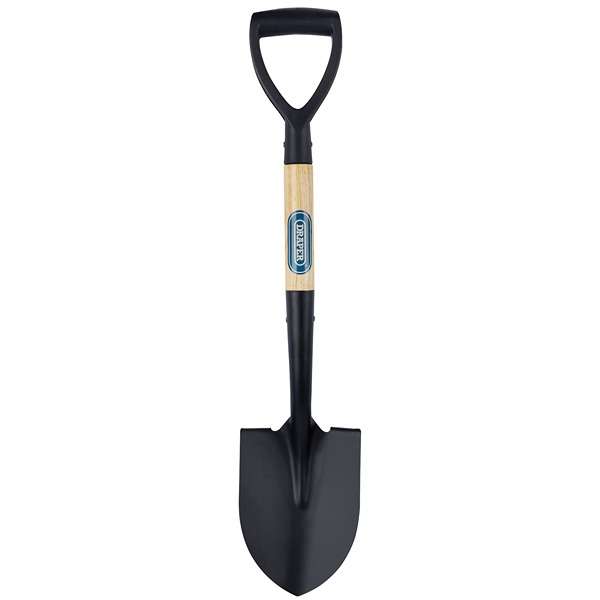 15072 | Draper Tools Round Point Mini Shovel with Wood Shaft