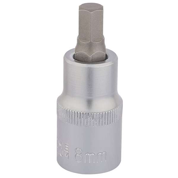 16302 | Draper Hexagonal Socket Bits 1/2" Square Drive 8mm