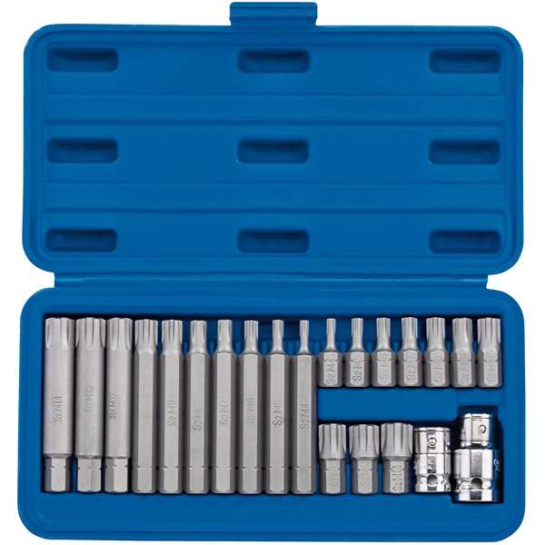 16347 Ribe® 3/8 Socket and Bit Set 1/2" 22 Piece