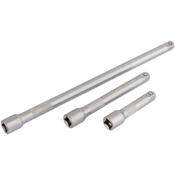 16425 Draper Extension Bar Set 3/8" Square Drive 3 Piece