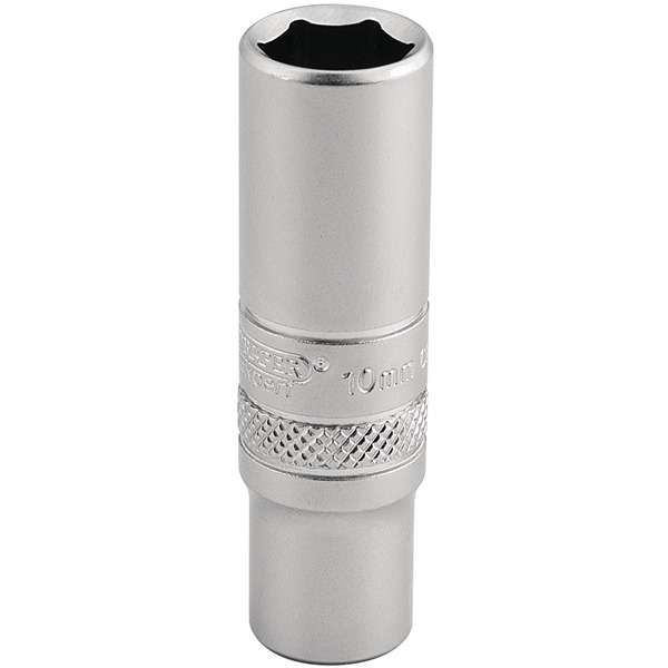 16529 | Draper 6 Point Deep Socket 1/4" Square Drive 10mm