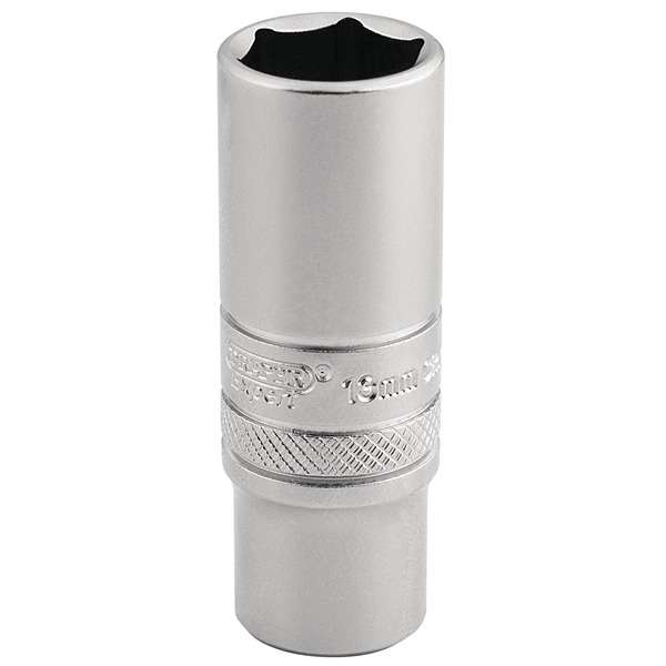 16530 | Draper 6 Point Deep Socket 1/4" Square Drive 13mm