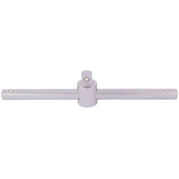 16788 | Draper Satin Chrome Sliding T Bar 3/8" Square Drive