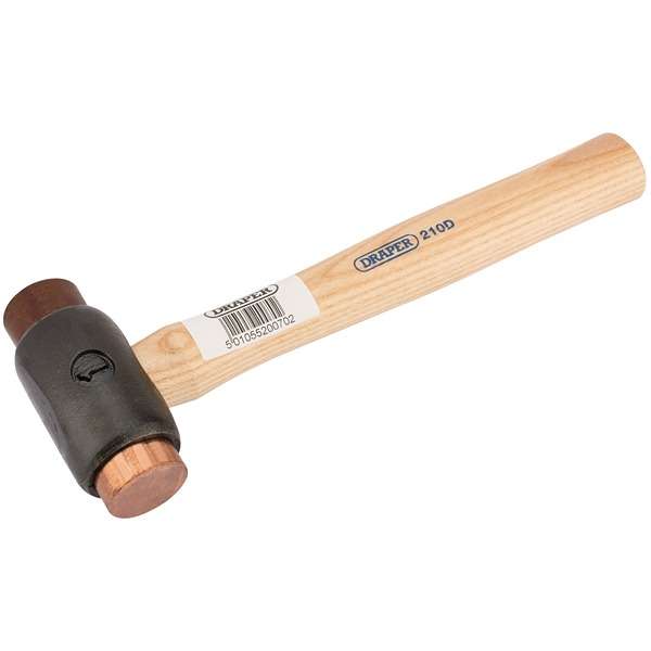 20070 | Draper Tools Copper/Rawhide Faced Hammer 680g/24oz