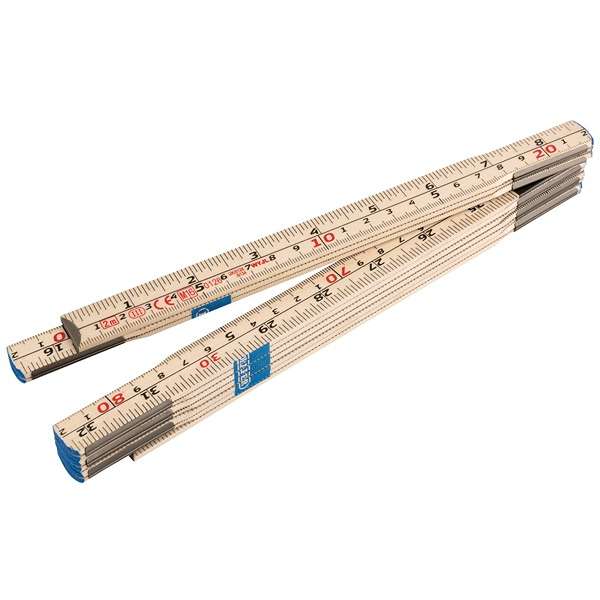 20703 | Draper Folding Wood Rule 2m - Arc Components Ltd
