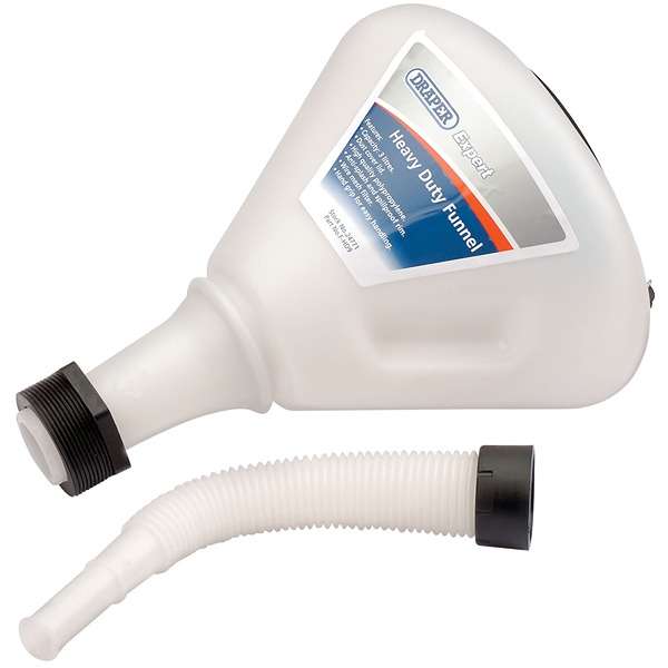 24771 | Draper Tools Polypropylene Funnel 230mm 3L