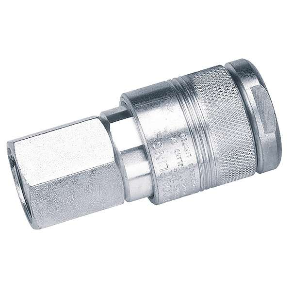 25856 | Draper Tools 1/2 BSP Female Thread Air Line Coupling