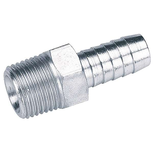 25864 | Draper 1/2" Taper x 1/2" Hose Connector (Pack of 3)