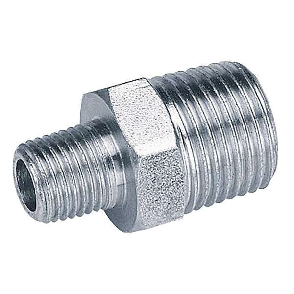 25869 1/2" Male to 1/4" Male BSP Taper Reducing Union Pk3