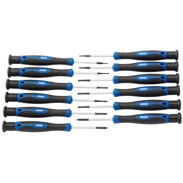 28118 | Draper Tools Precision Screwdriver Set (12 Piece)
