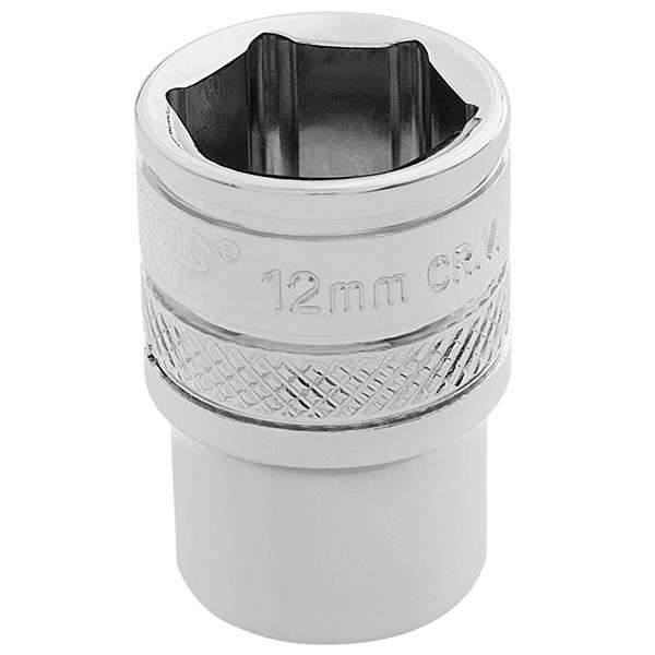 32569 Draper HI-TORQ® 6 Point Socket 1/4" Sq. Dr. 12mm