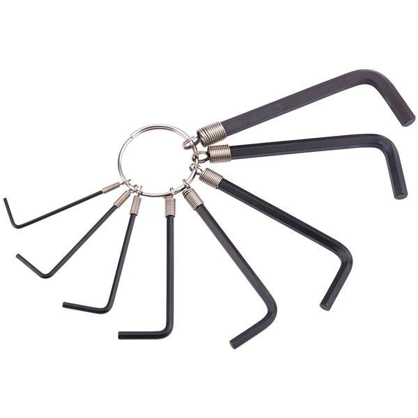 33653 | Draper Tools Imperial Hexagon Key Set (8 Piece)