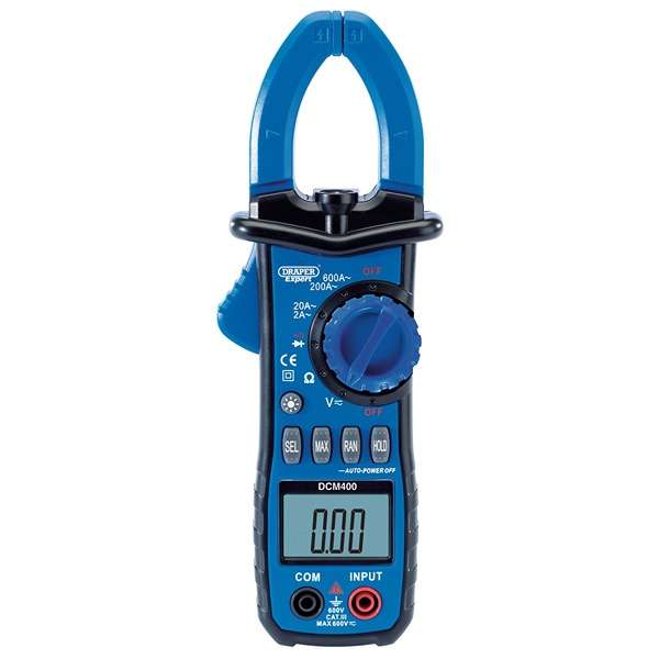 41864 | Draper Tools Manual-Ranging Digital Clamp Meter