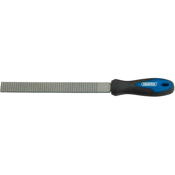 44960 | Draper Soft Grip Engineer's Flat Cabinet Rasp 200mm
