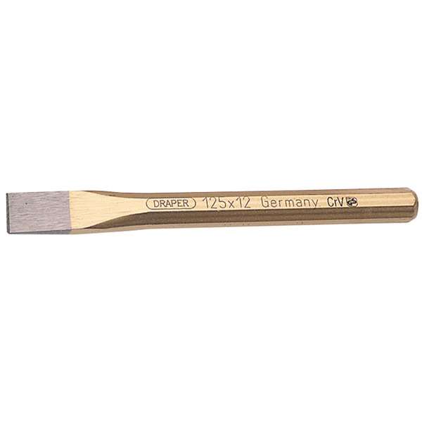 51546 | Draper Tools Octagonal Flat Cold Chisel 12 x 125mm