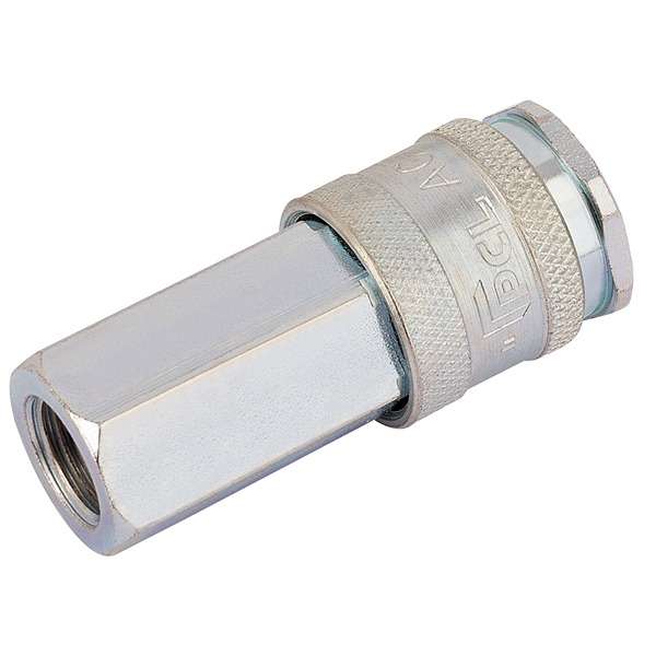 54407 Draper 1/4" BSP Parallel Euro Coupling Female Thread
