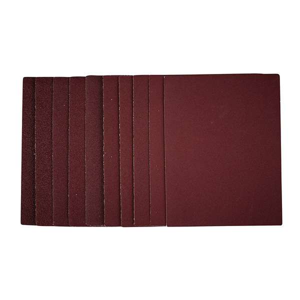 54824 Draper 1/4 Sanding Sheets 115x150mm Assorted Grit