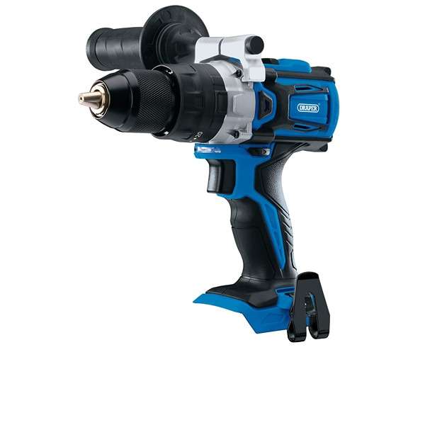 55338 | Draper D20 20V Brushless Combi Drill (Sold Bare)