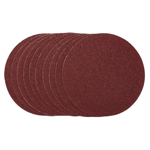 62991 | Draper Sanding Discs 150mm PSA 40 Grit (Pack of 10)