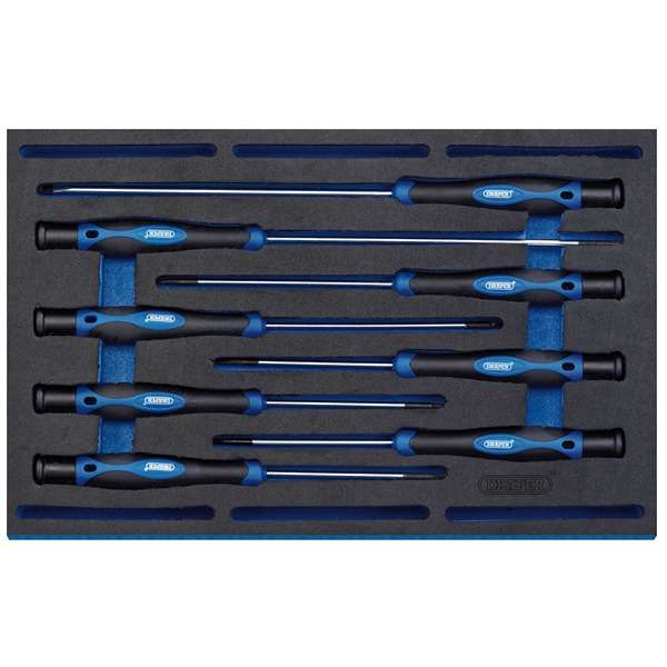 63399 | Extra Long Precision Screwdriver Set in 1/4 Drawer EVA Insert ...