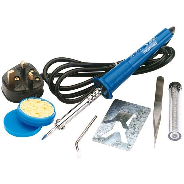 71415 | Draper 230V Soldering Kit 25W - Arc Components Ltd