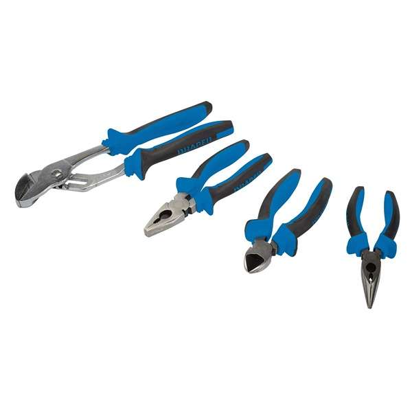 81147 Soft Grip Pliers Set 4 Piece