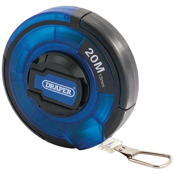 82687 | Draper Tools Steel Measuring Tape 20m/66ft