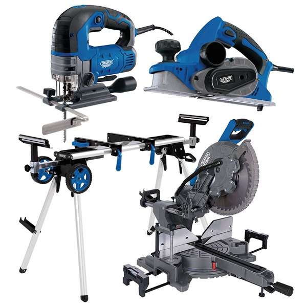 99244 Draper Expert Carpenter Joiner Power Tool Kit