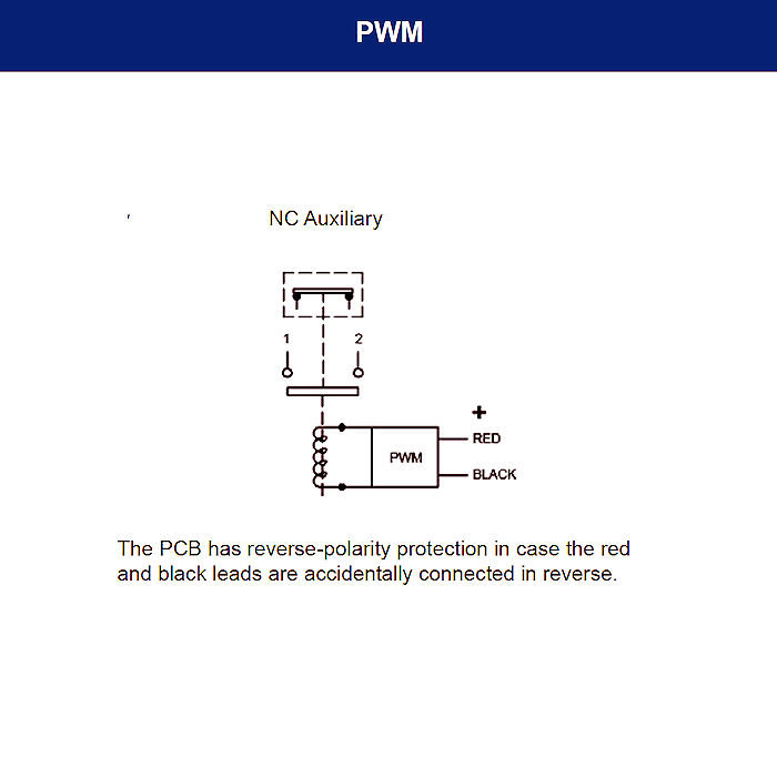 HV500AF-13 | Albright 12V Single-acting Contactor with Aux.