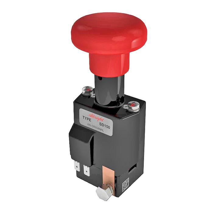SD150-5 | Albright 150A 48V Single-pole On-Off Stop Switch