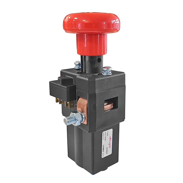 SD300A-2 ALBRIGHT 24V Emergency Stop Switch with Auxiliary - Continuous ...