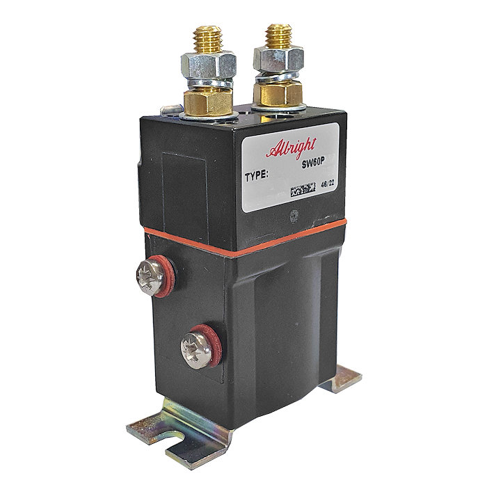 SW60-631P | Albright Single-acting 60VDC 80A Solenoids IP66