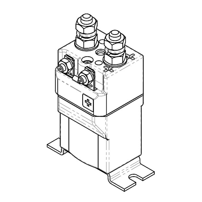 SW63-143 | Albright SPST 48VDC NC Switch Solenoid 80A