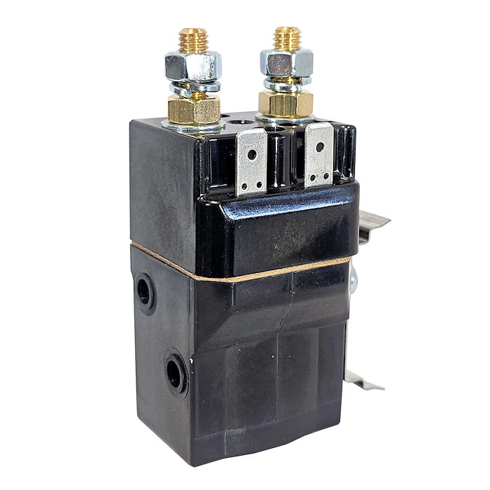 SW63-153 | Albright SPST 12VDC NC Solenoid - DIN Bracket